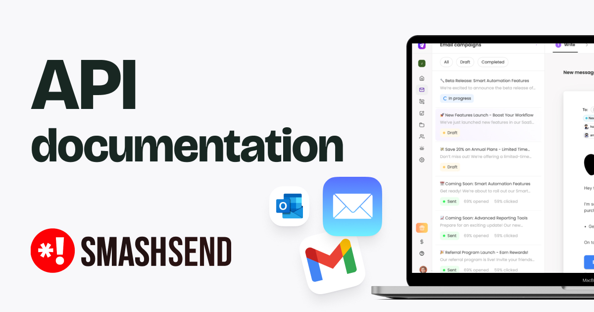SMASHSEND API Keys Reference